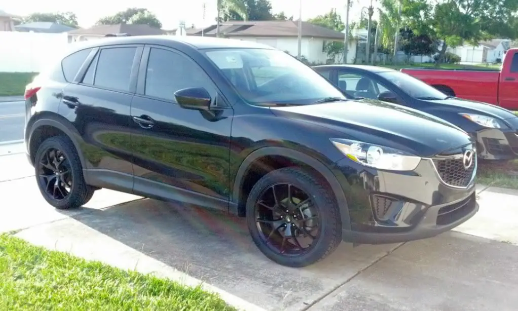 Mazda CX 5 Custom Wheels R DER 20x ET Tire Size 245 45 R20 X ET