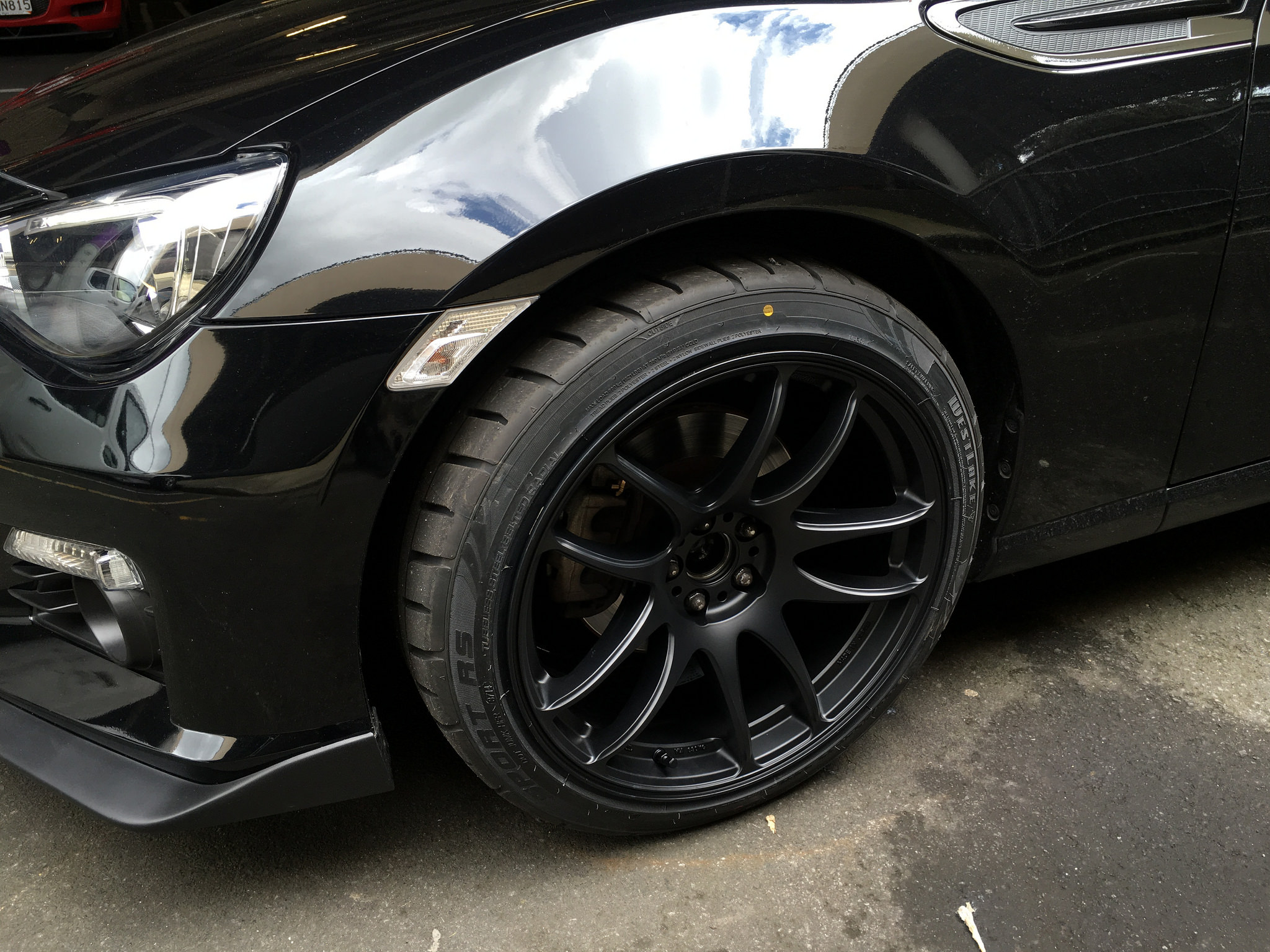 Subaru BRZ Work Kiwami 18x9 5