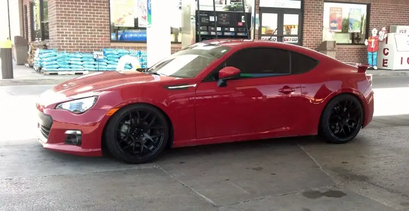 Subaru Brz Black Rims